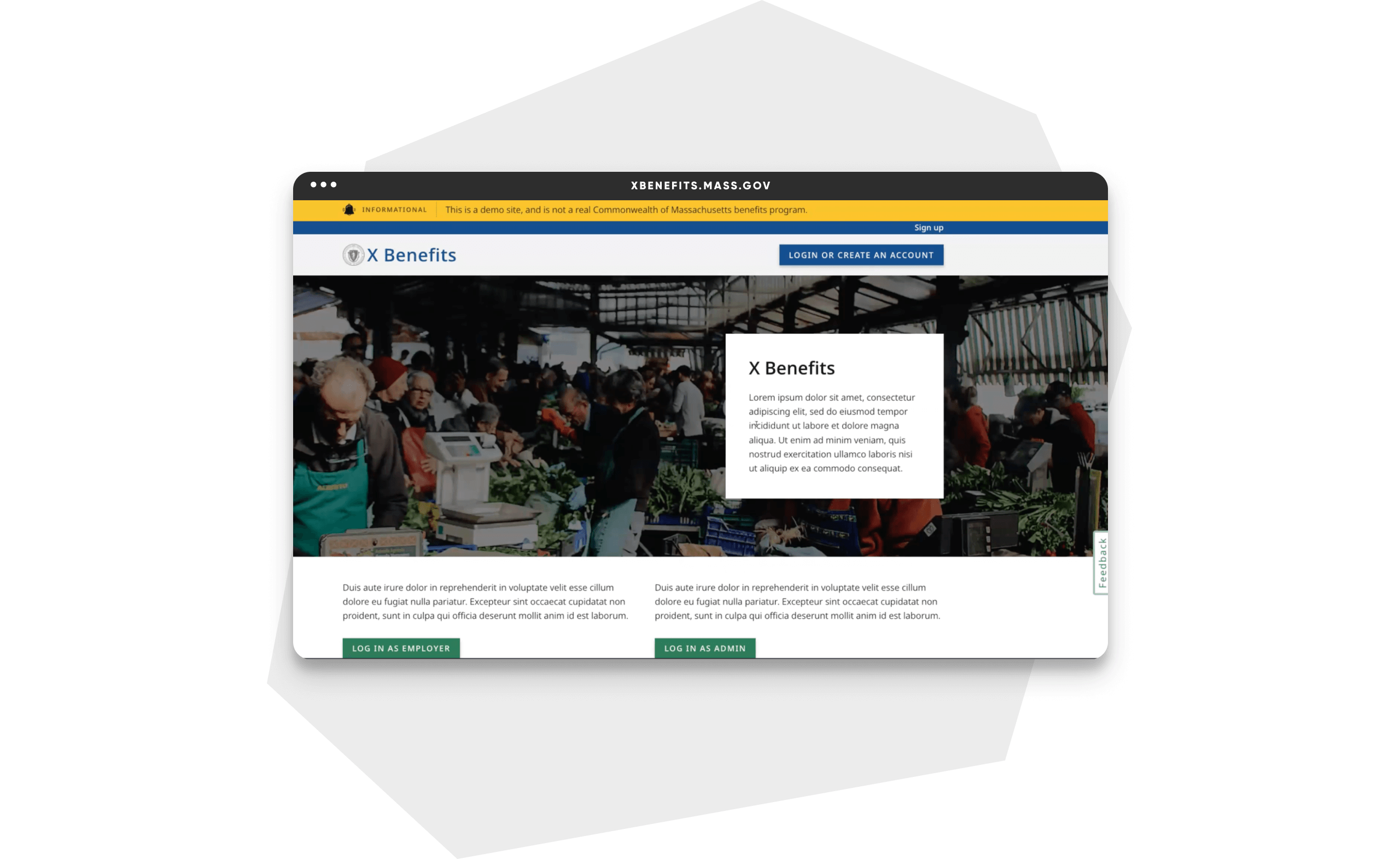 X Benefits: from proof of concept to Massachusetts authentication